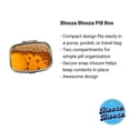 Beer Lager Closeup Foam On Top Funny Small Travel Handbag Pill Box Case ...