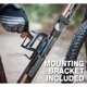 Bell Sports AIRSTRIKE 850 2-Stage High Volume/High Pressure Bicycle ...