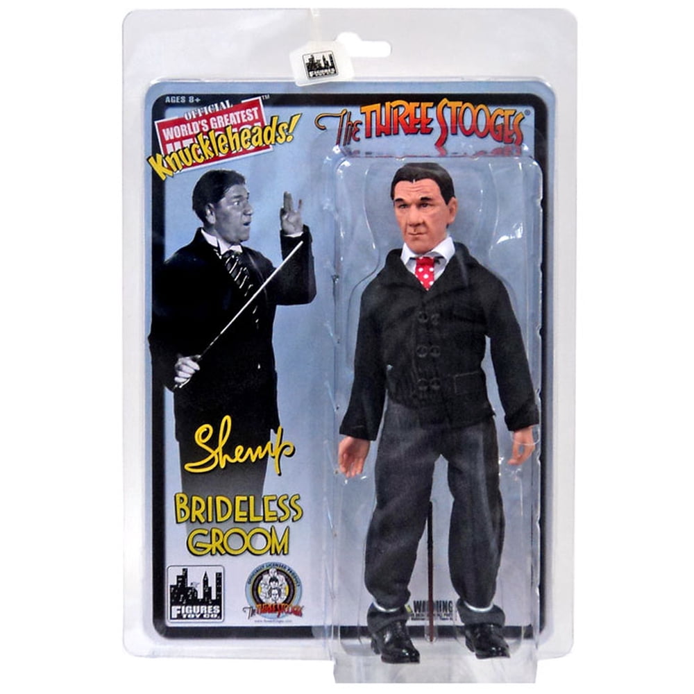 The Three Stooges Brideless Groom Shemp Action Figure - Walmart.com ...