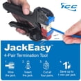 JUJHGRF-Voice Grade Telephone Keystone Jack with Inline IDC (Easier ...