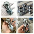 Masteelf Trailer Hitch Ball 50mm Coupling Trailer Part Tow Ball Yacht