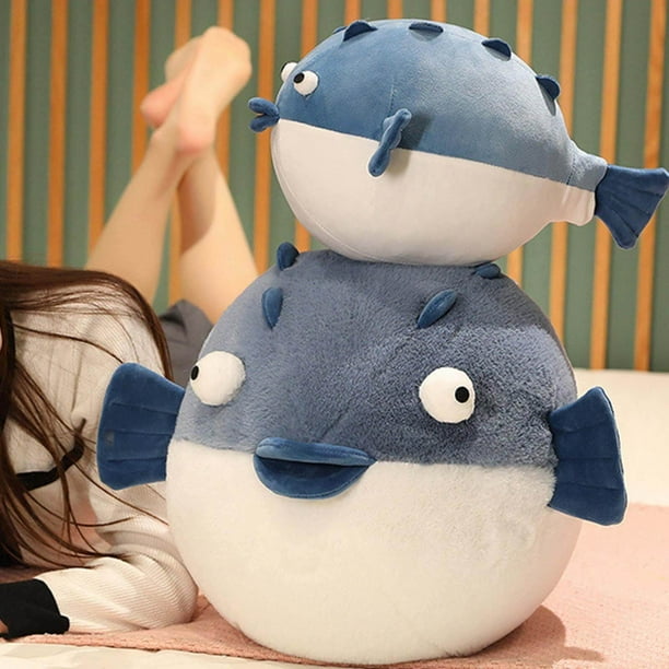 Maoww Puffer Fish Plush Toy Birthday Present Decor Adorable for ...