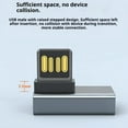 Double-Sided USB Reversible Adapter Alloy Housing Fast Charging Data ...