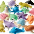 Pen+Gear Eraser Pals, Sea Creatures Theme, Multi-color, 25 Count ...