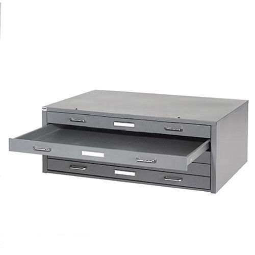47"W Flat File Cabinet, 5 Drawer, Gray - Walmart.com