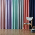 (2 pack) Your Zone Solid Blackout Rod Pocket Curtain Panel Pair, Set of ...