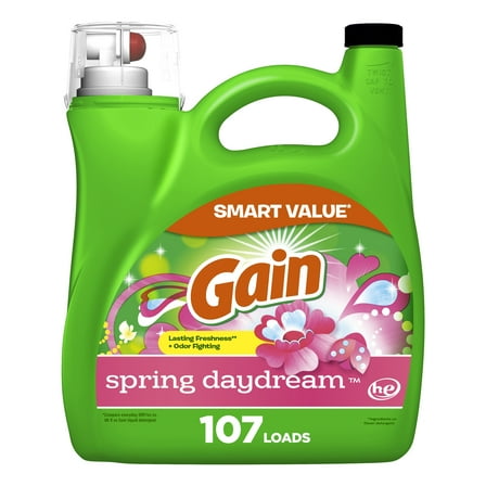 Gain Ultra Concentrated Laundry Detergent, Aroma Boost, Original Scent ...
