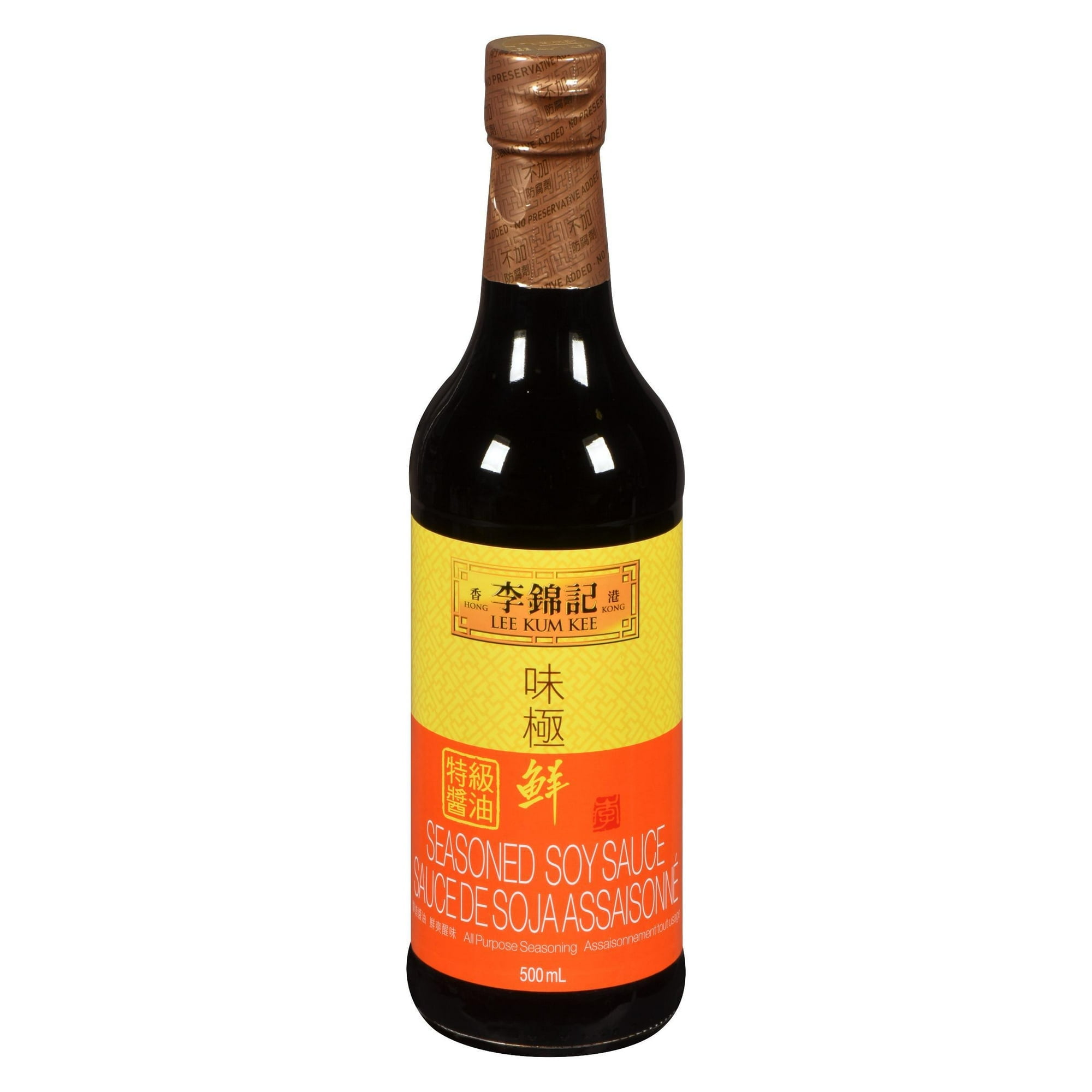 Click here for Lee Kum Kee Seasoned Soy Sauce 500ml 500 Ml prices