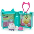 Gabby's Dollhouse Mini Playset 3 Pack, Cakey Cat, MerCat, Baby Box ...