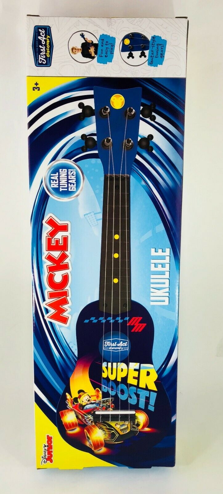 First Act Disney Mickey Mouse 20" Mini Guitar Ukulele Super Boost ...