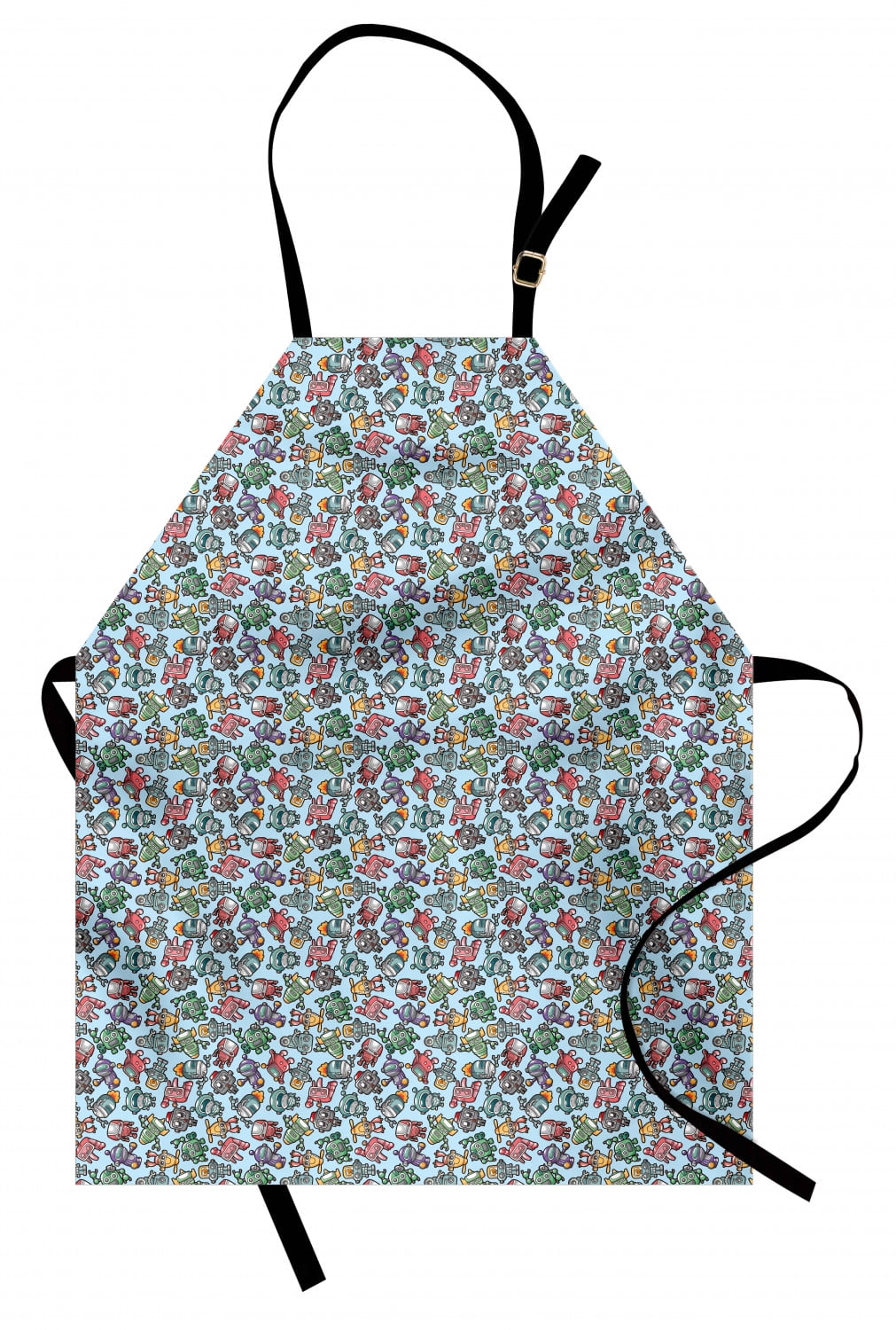 Robot Apron Humorous Cartoon Style Toys Science Fiction Themed ...