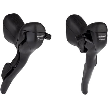 microSHIFT ADVENT Drop Bar Shifter Lever Set - 1x9 Speed, Black, ADVENT ...