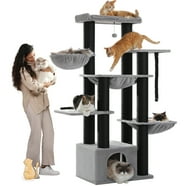 Prestige Cat Trees Maine Coon Deluxe Perch - Large Climbing Pet Tower ...