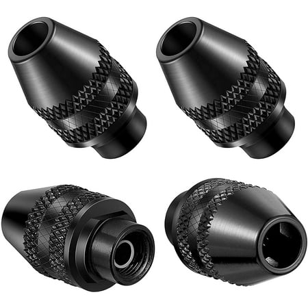 TILIYHELLO 4 Pieces Keyless Quick Change Chuck, Keyless Chuck ...