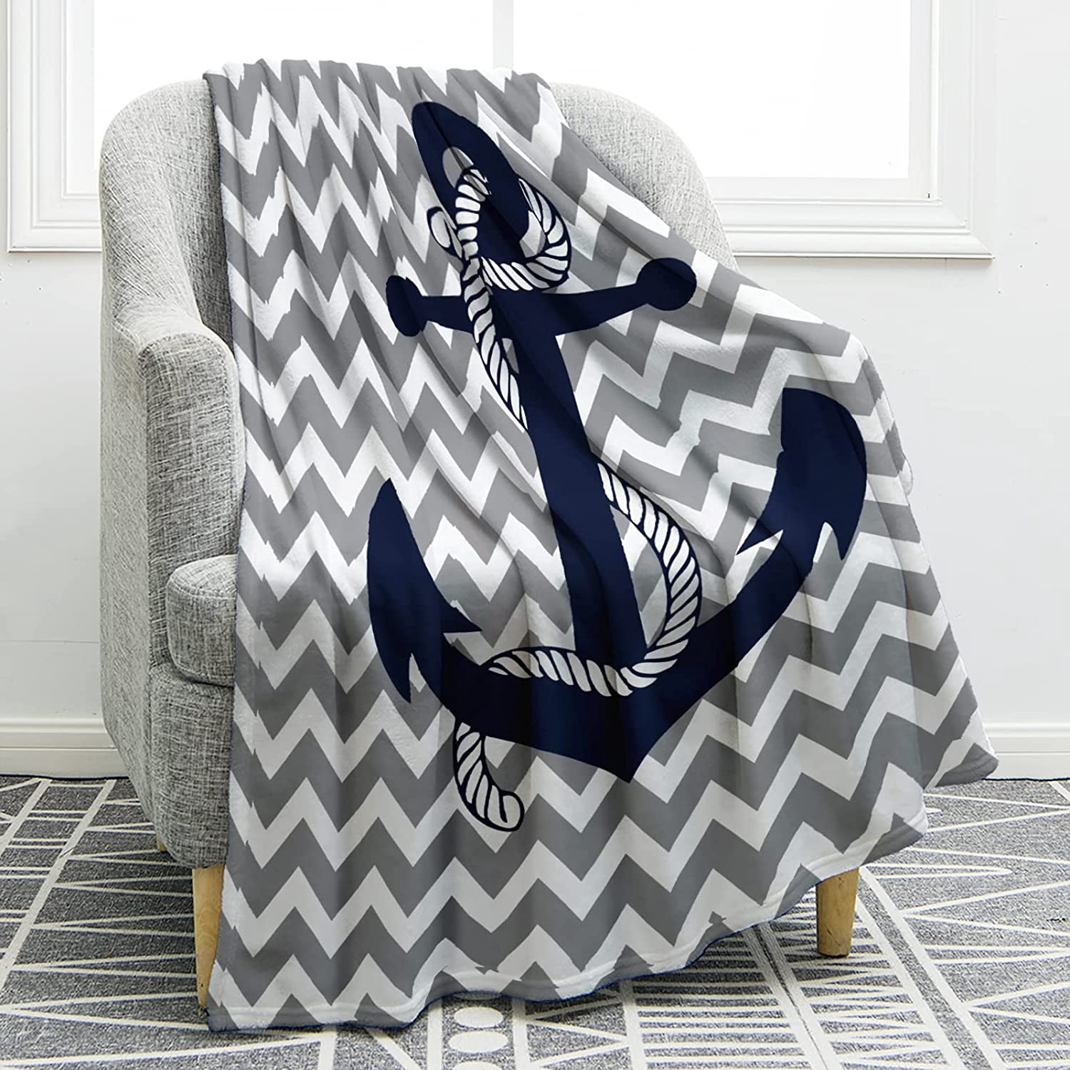 Chevron Pattern With Anchor