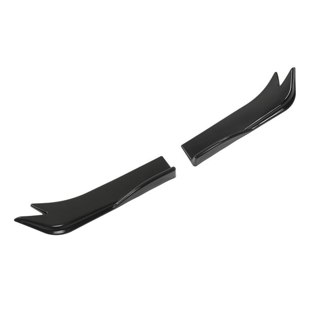 Rear Bumper Side Apron Spat, Glossy Black Stable Performance Rear ...