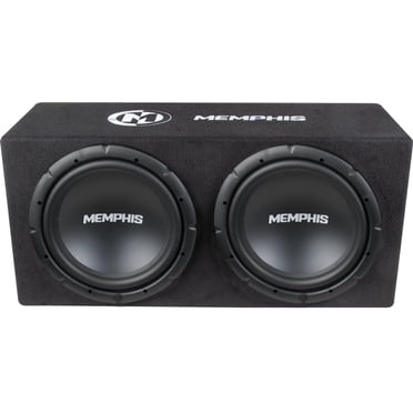 Memphis Audio Dual 12" Loaded Enclosure 1 Ohm 1200 Watts Max Power ...