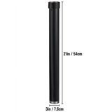 VEVOR Sail Pole Extension, 21" Height Shade Pole Extension, 3" Diameter ...