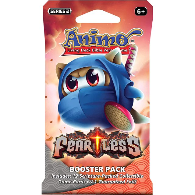 Animo Living Deck Bible Verse Fearless BOOSTER PACK NEW 12 Cards 1 Foil ...