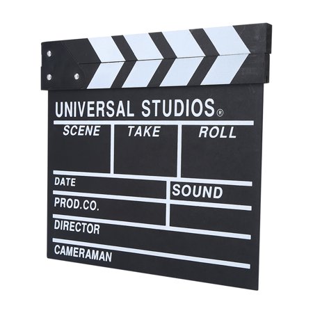 Scene Board, Wooden Clapperboard, Movie Advertisement For Shoot Props ...