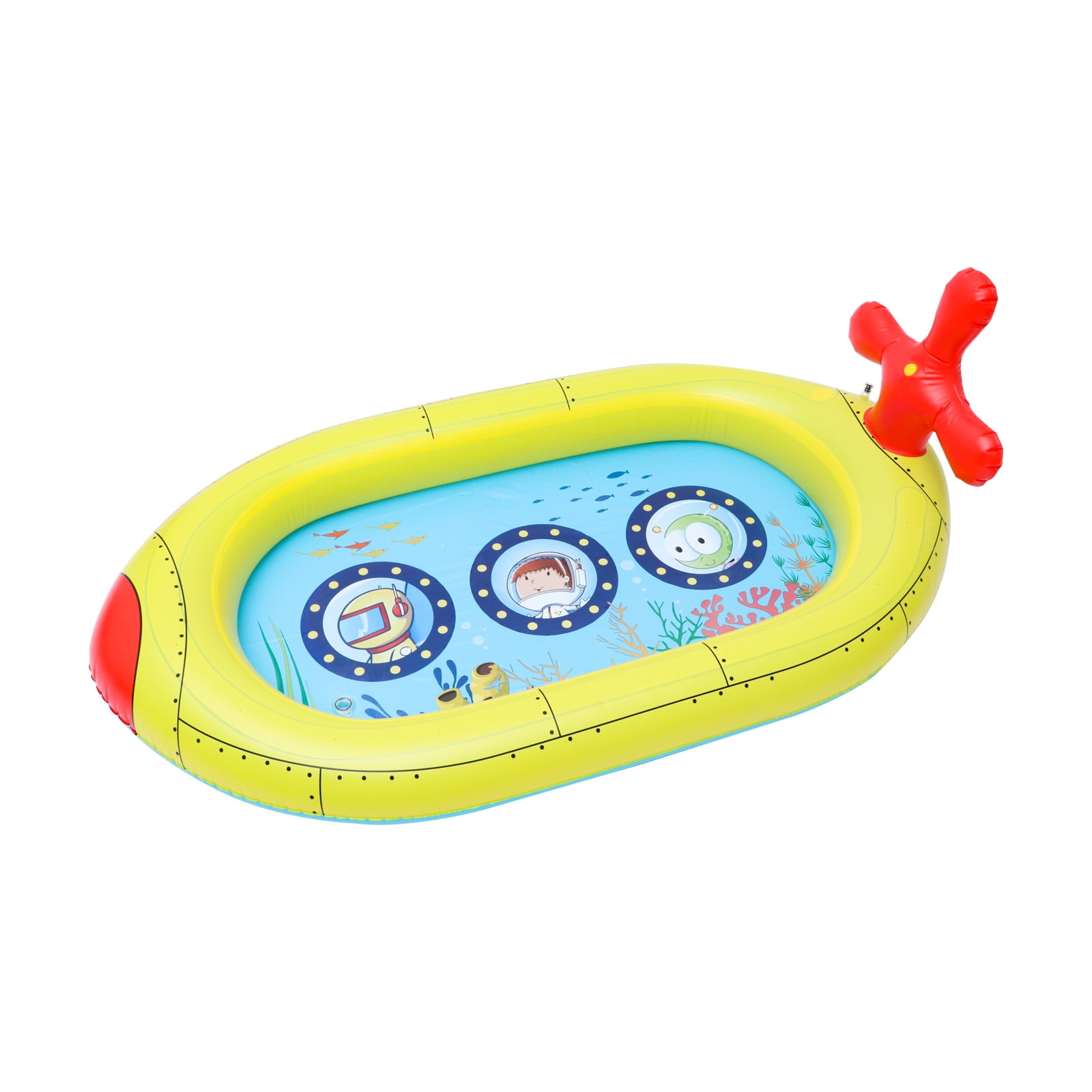 AOZBZ Children Inflatable Swimming Pool Cute Submarine Shape Water ...