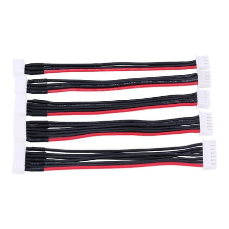 10cm Lipo Balance Cable, 5 PCS Lipo Extension Cable, Lipo Connector ...