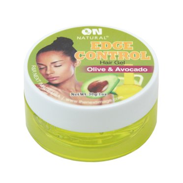 Natural Black Colored Edge Control Hair Gel - Walmart.com