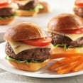 All Natural 80% Lean/20% Fat Ground Beef Homestyle Slider Patties, 1.5 ...