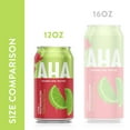AHA Lime and Watermelon Flavored Sparkling Water, Unsweetened, 12 fl oz, 8 Cans - Walmart.com
