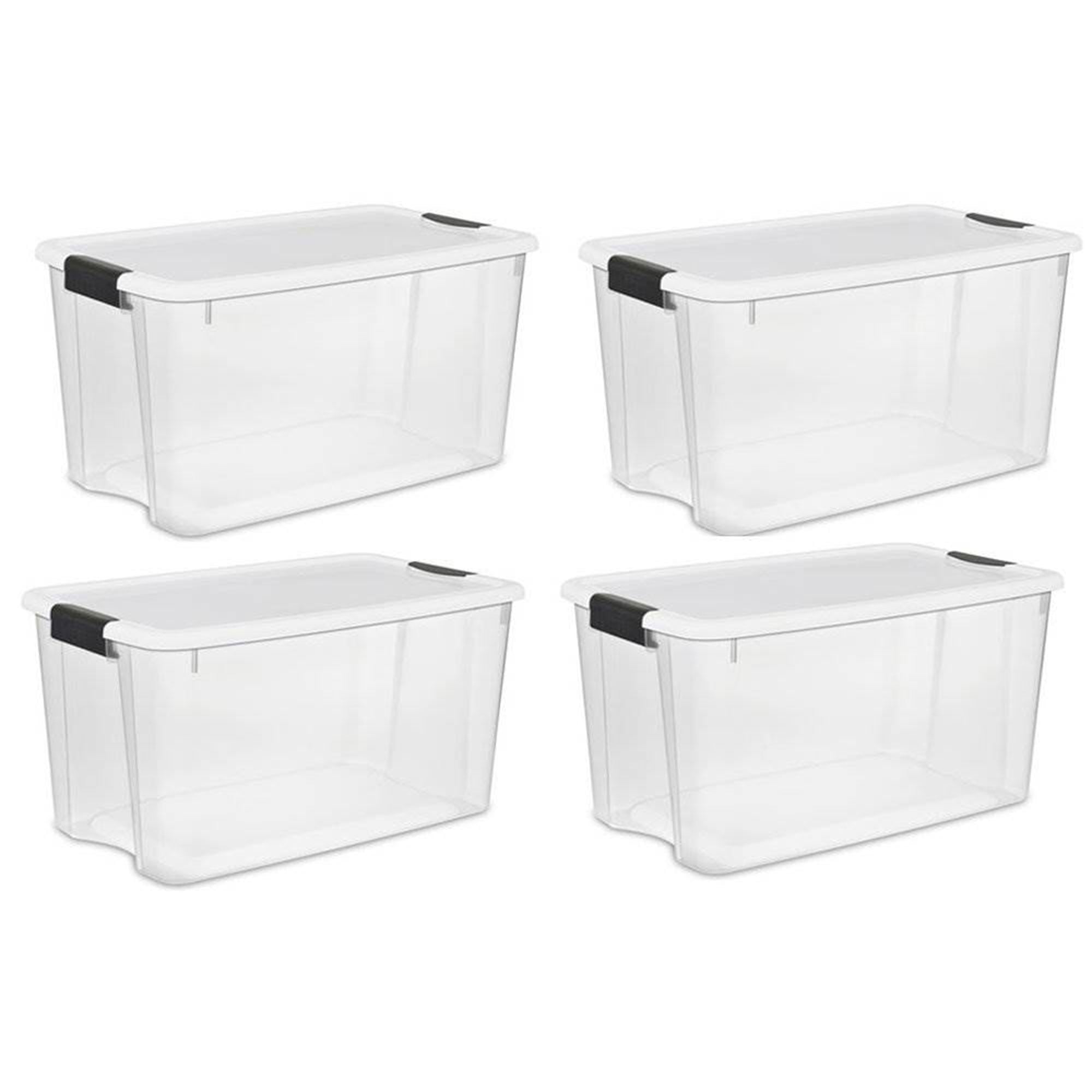 Click here for Sterilite 70 Qt Plastic Stackable Storage Bin With... prices
