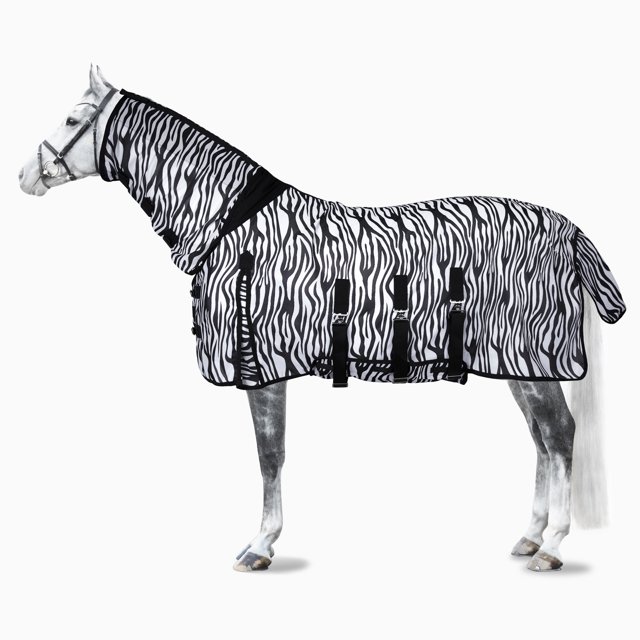 Horze Defender Full Protection Horse Fly Sheet with Detachable Neck ...