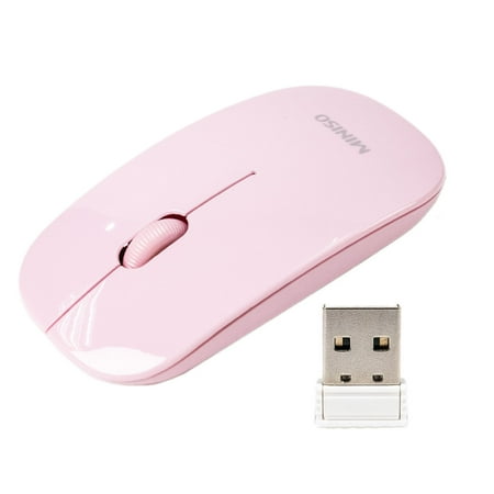 MINISO 2.4G Wireless Mouse Ultrathin Wireless Mobile Mouse Nano ...