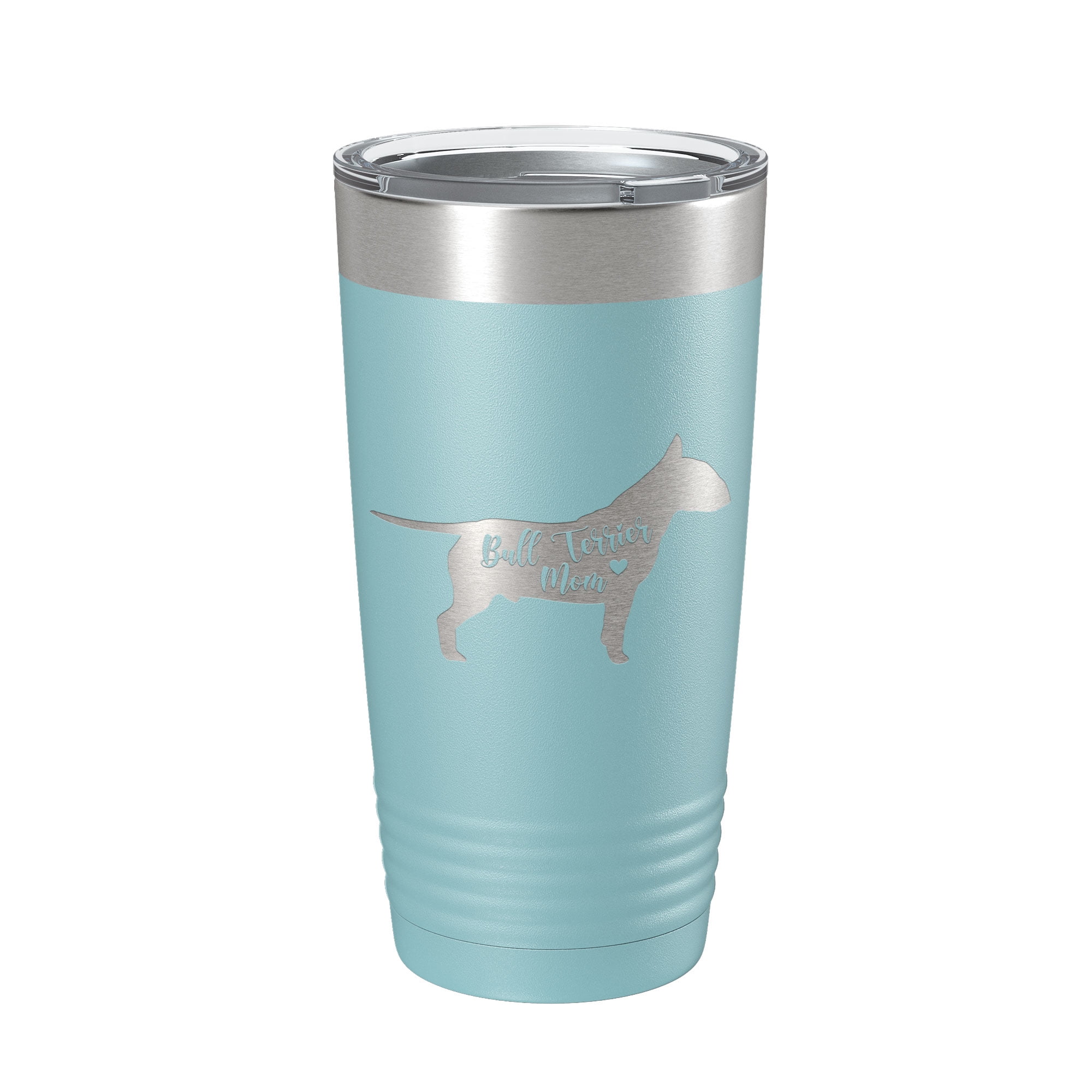 Bull Terrier Mom Tumbler Dog Travel Mug Gift Insulated Laser Engraved ...