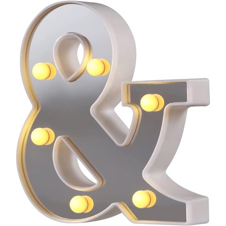 SAYDY E LED Marquee Letter Lights 26 Alphabet Red Pleasent Indoor ...