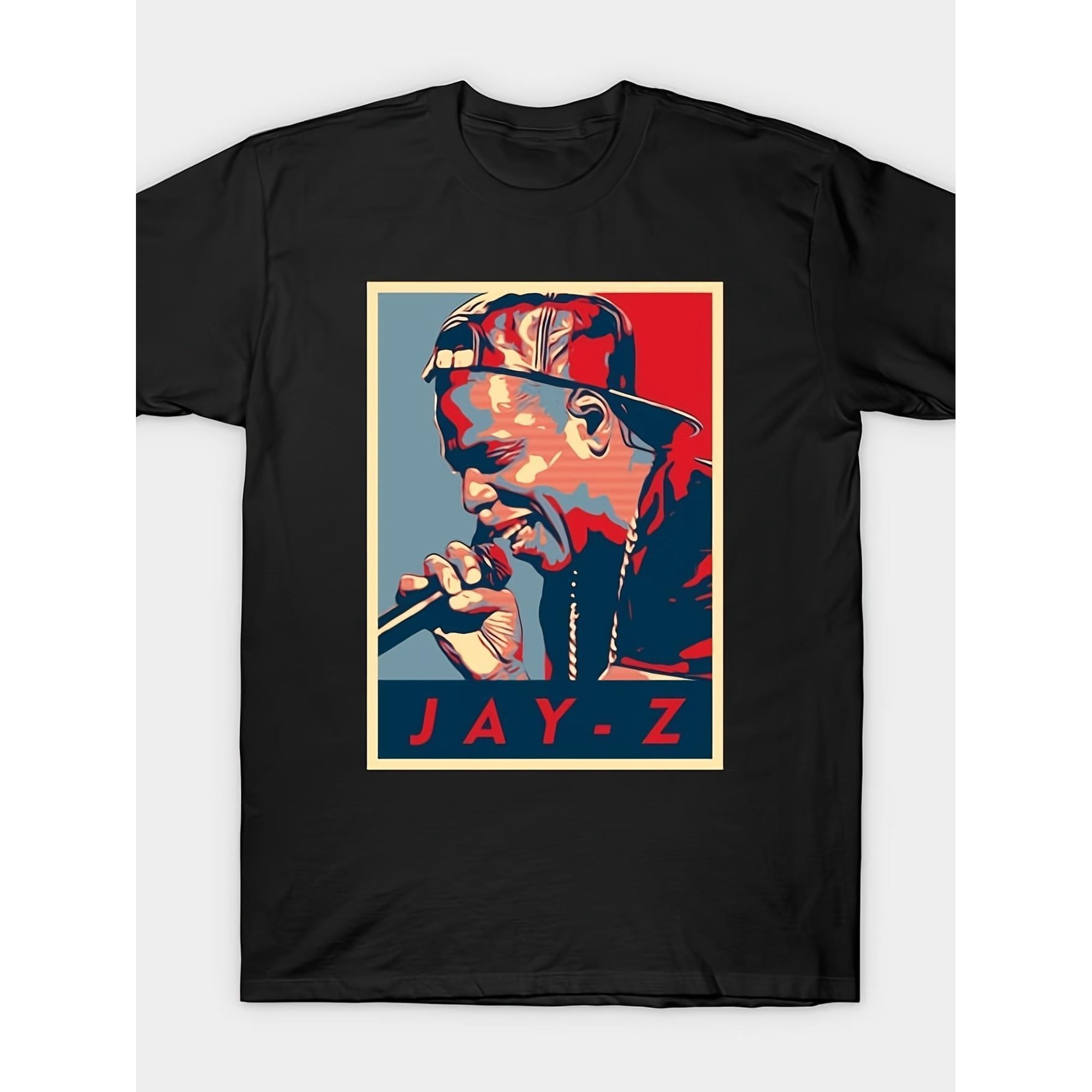 Click here for Yingd Mens Retro Vt Jayz Graphic T Shirt Black Wit... prices