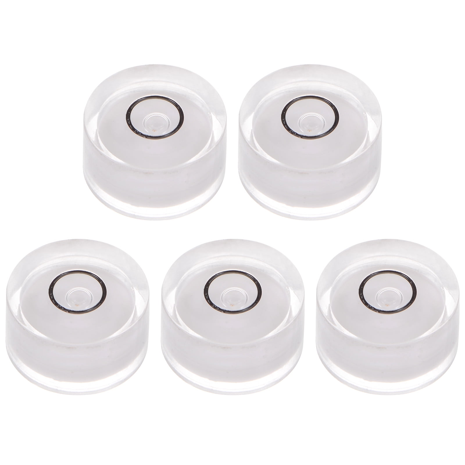 5 Packs Round Bubble Level 15x8mm Mini Circular Bullseye Spirit Levels ...