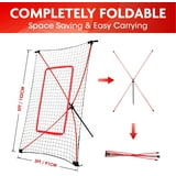 Baseball Kids Training Net - Pitch Back, Fielding Practice, Rebound ...