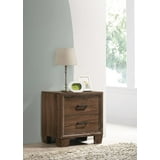 Coaster 205322-CO Medium Warm Brown Nightstand - Walmart.com