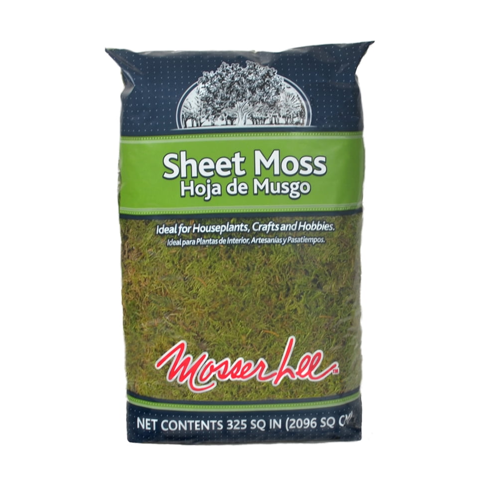 Mosser Lee Sheet Moss Soil Cover, 325 cu. in, 1pack - Walmart.com