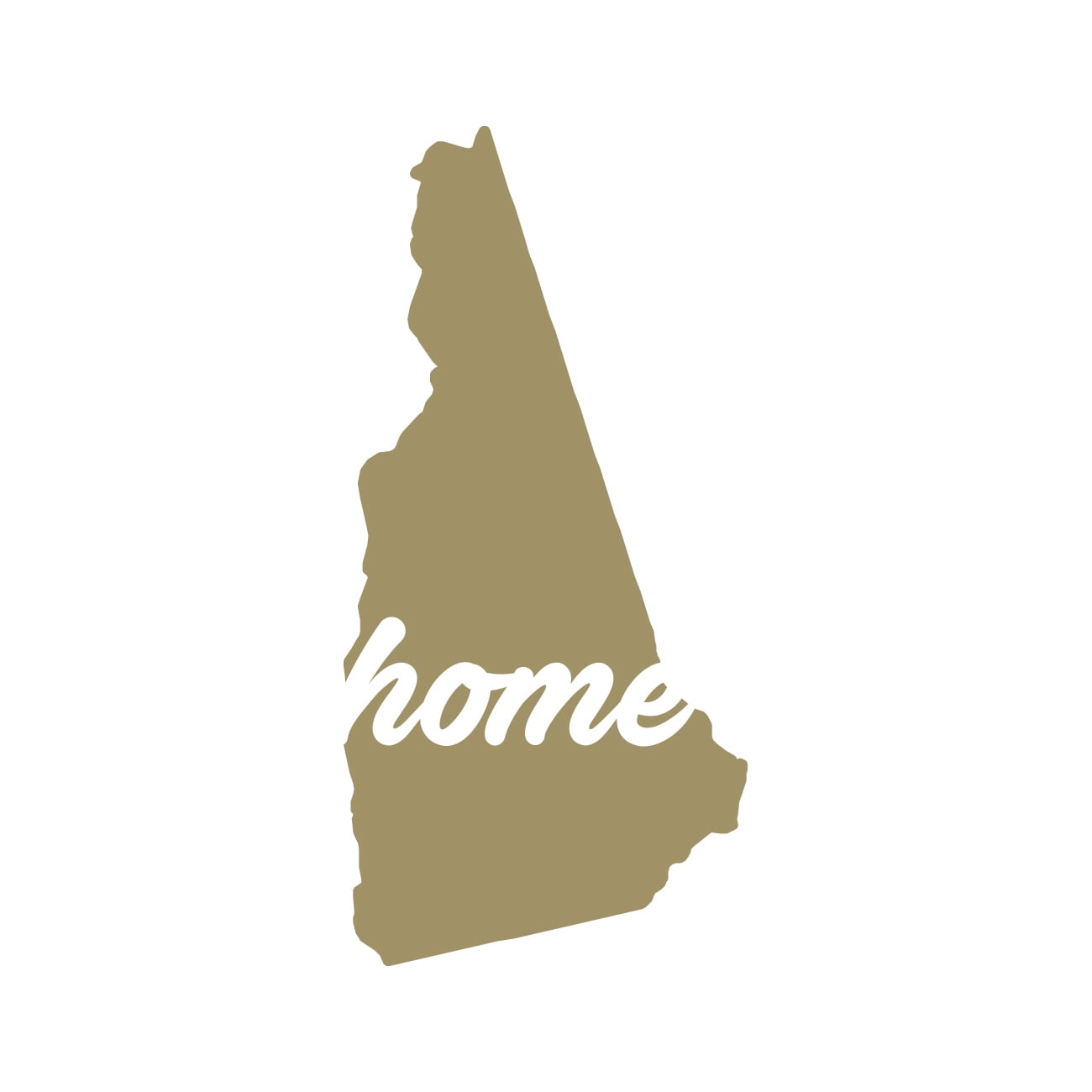 New Hampshire Home Sticker Decal Die Cut - Self Adhesive Vinyl ...