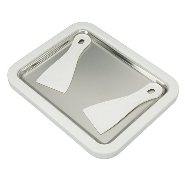 Rolled Ice Cream Machine Cold Plate Stainless Steel Ice Maker Pan Ice ...