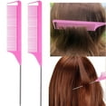 8Pcs Hair Brushes Set with 4Pcs Topsy Hair Tail Tools 1Pcs Bristle ...