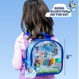 Bluey Ultimate Art Activity Backpack Kit - Mess-Free Coloring and ...
