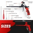 Luft Professional Expanding Foam Spray Gun (2 Insulation Gun + 18 ...