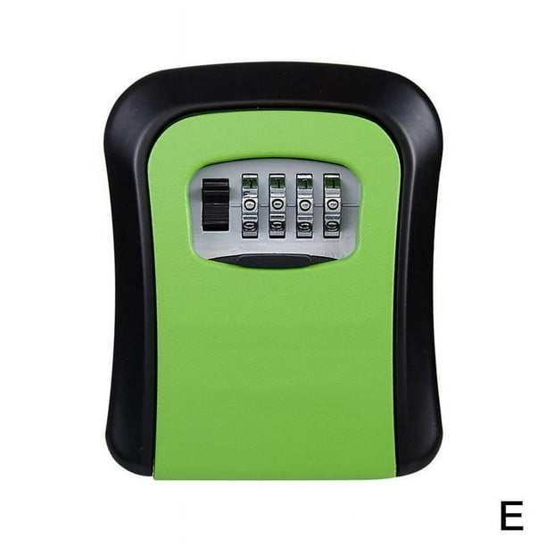 Smart Combination Lock Wall Mount Key Safe Outdoor Case Digit Lock ...