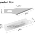 DIYSELF 23 Pack Exacto Knife Hobby Knife Kit, 20 Spare Art Knife Blades ...