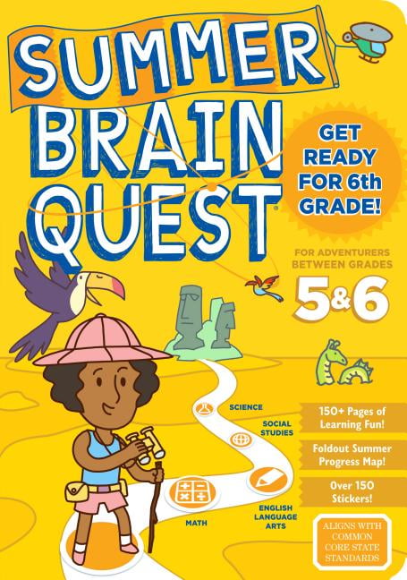 Summer Brain Quest: Summer Brain Quest: Between Grades 5 & 6 (Paperback ...