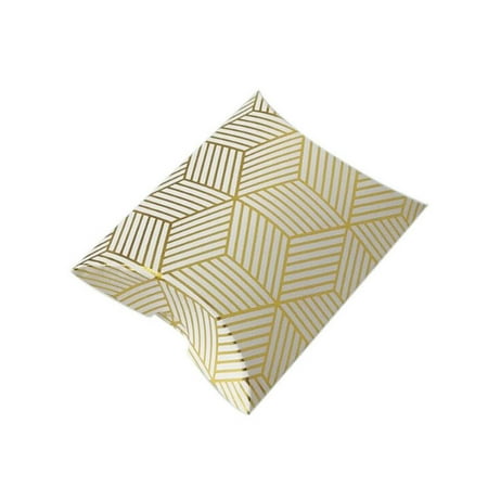 keepw 50 Pieces Pillow Candy Box Paper Holiday Party Celebration ...