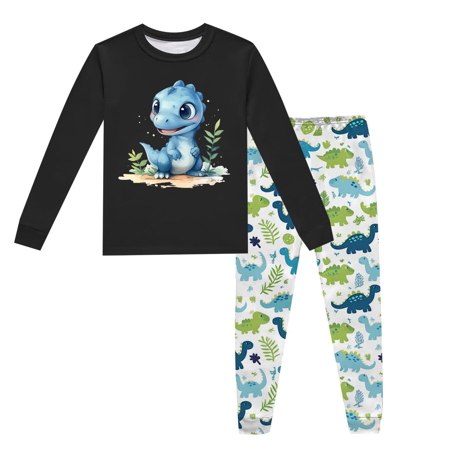 Click here for Huaiyyyy Kids Boy Pajamas Set Dinosaur Pjs Sleepwe... prices