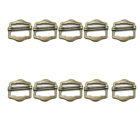 HUSERYT Metal Adjuster Slides Buckle: Suit Vest Buckles Slider Strap ...